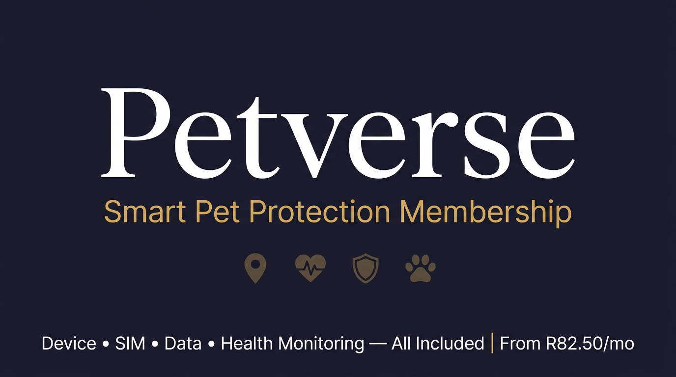 Petverse — Smart Pet Protection Membership | R82.50/mo